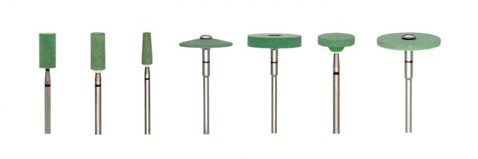 TGX Crown Zirconia Polishing Bur Green Wheel Mounted Stone Diamond