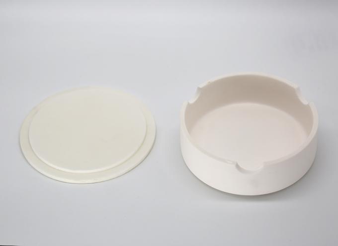 Dental Lab Zirconia Sintering Trays Crucible Lid High Purity Alumina