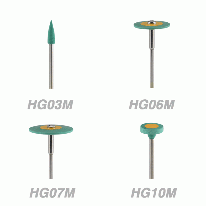 TGX Crown Zirconia Polishing Bur Green Wheel Mounted Stone Diamond