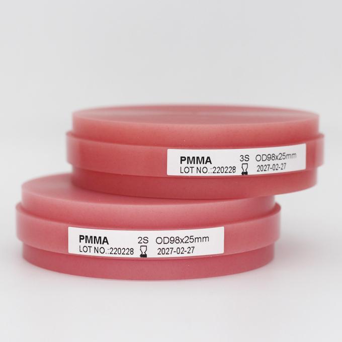 Clear Peek CAD CAM AG Block PMMA Disc Lab Material 98mm / 95mm