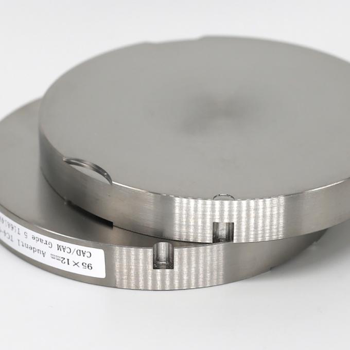 Alloy Dental Titanium Disc Ti2 / Ti5 Zirkonzahn CAD CAM Milling Block