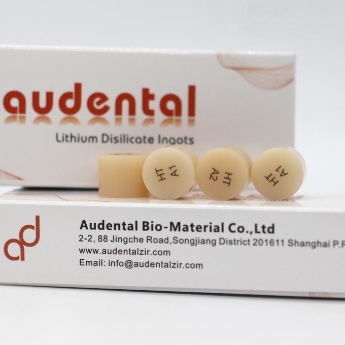 HT LT Lithium Disilicate Ceramic Crown Dental Lab Material C14 B Glass
