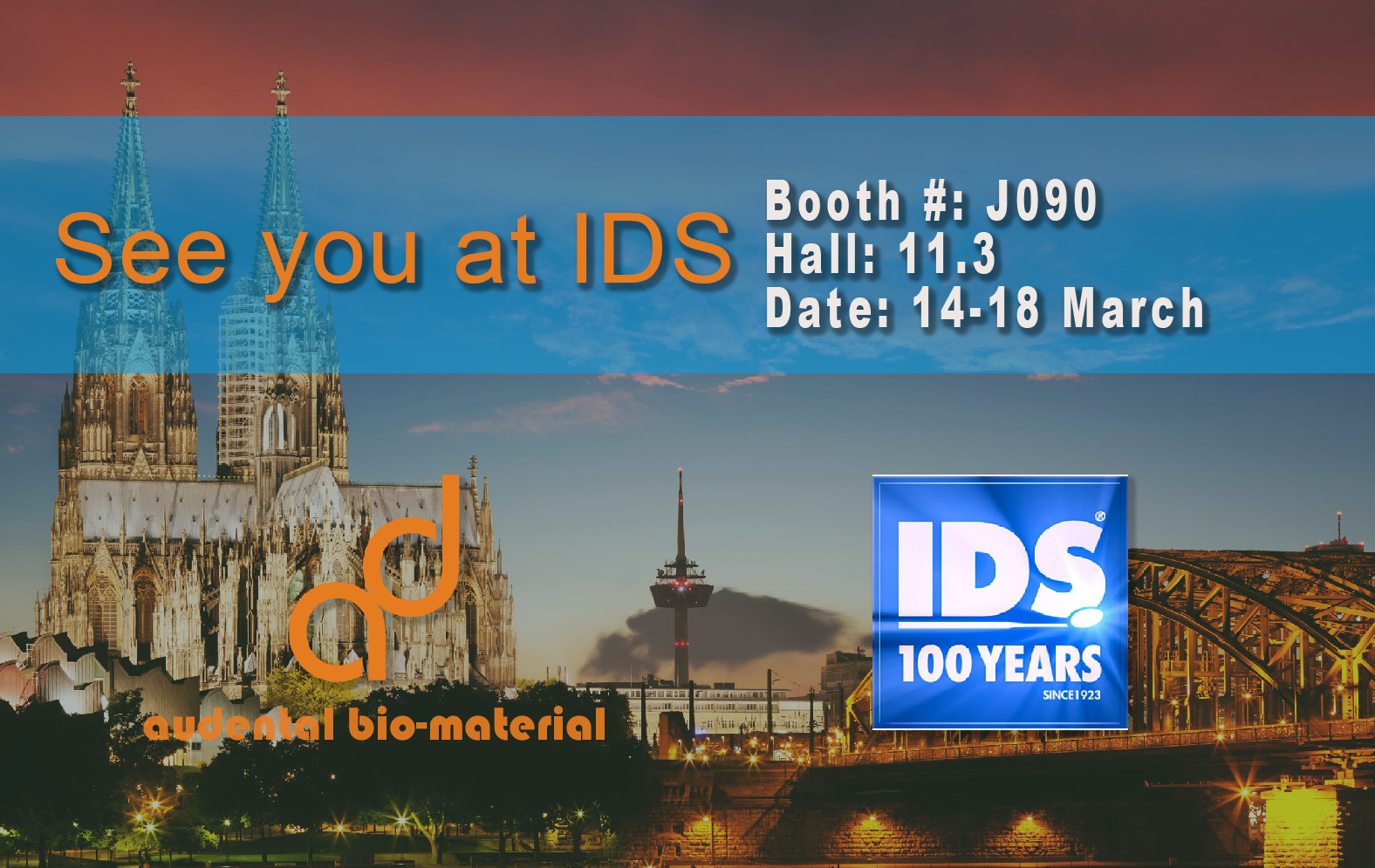 China Audental Bio-Material Co., Ltd latest company news about IDS 100 ...