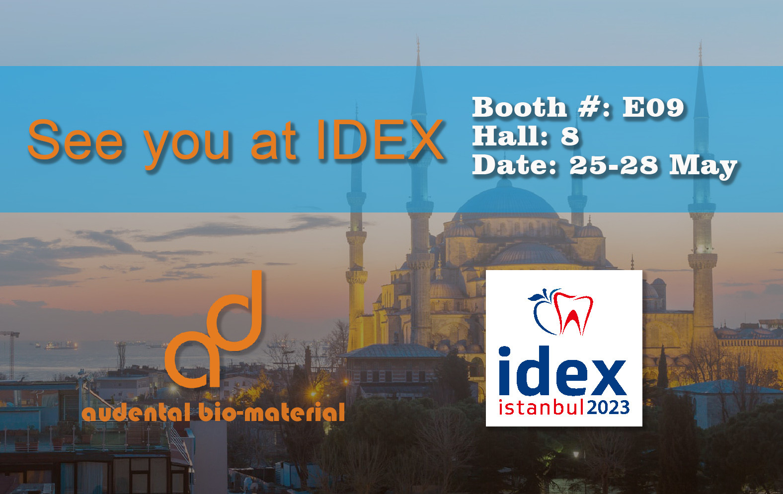 Come meet Our Team at IDEX Istanbul 2023!