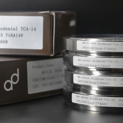 Ti Titanium Block Dental Disk Milling Alloy For Milled Crowns