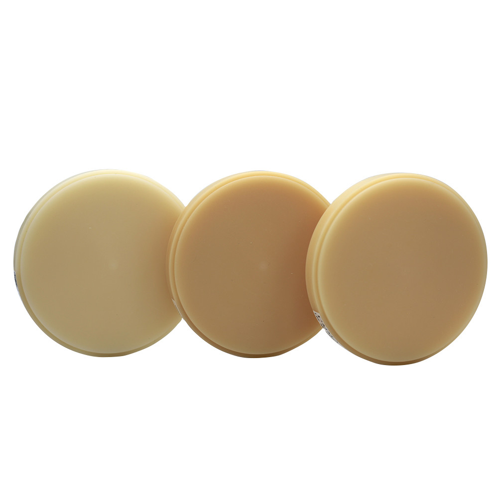 Mono Dental Pmma Block Monochromatic Pmma Temporary Bridge 98mm