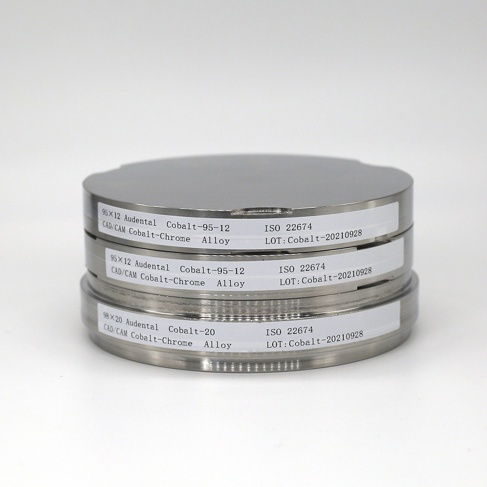 CAD CAM Dental CoCr Metal Denture Cobalt Chrome Alloy Disc CE