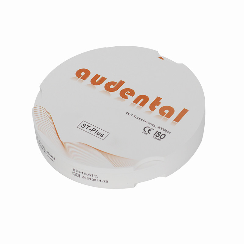 White Zirconia Blocks Dental Milling Zirconia Crown D Shape 95mm