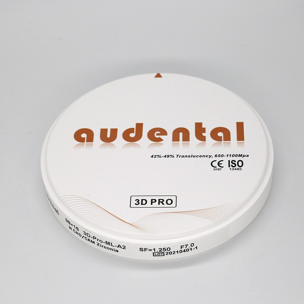 3D PRO Multilayer Zirconia Block Dental Zirconium Disc Yttria Stabilized