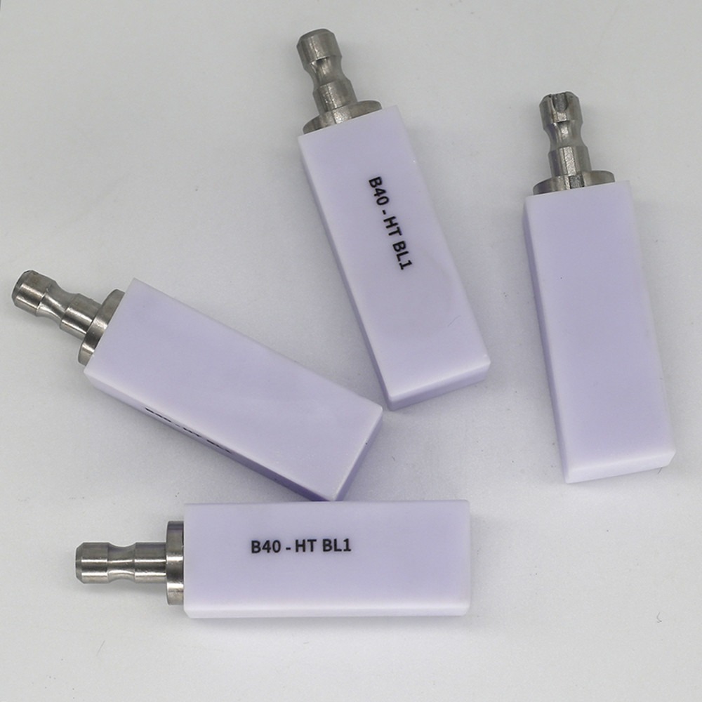Dental Glass Ceramics B40 HT LT LiSi Block For Veneer Crown Coping ...